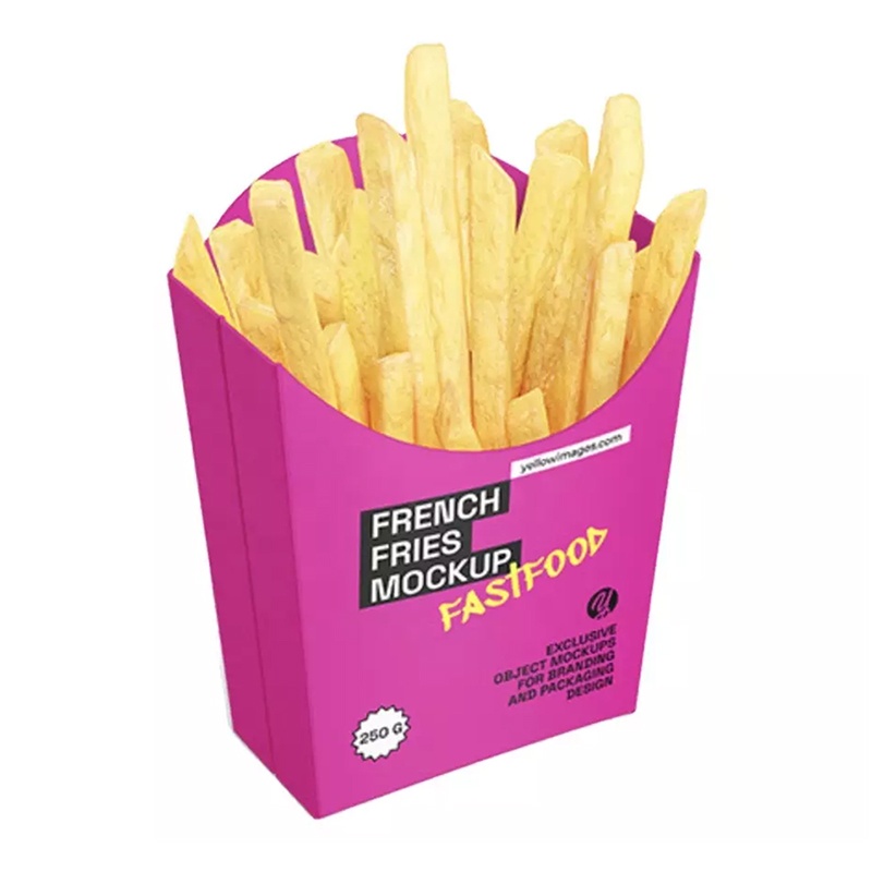 French fries box